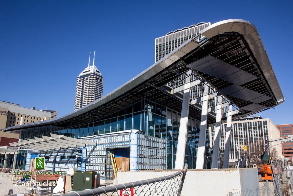 The Julia M. Carson (IndyGo) Transit Center - Knight Wall Systems
