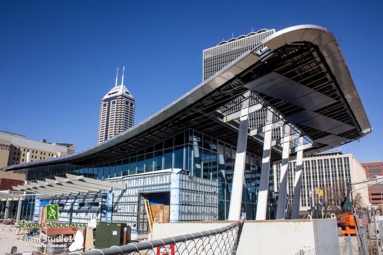 The Julia M. Carson (IndyGo) Transit Center - Knight Wall Systems