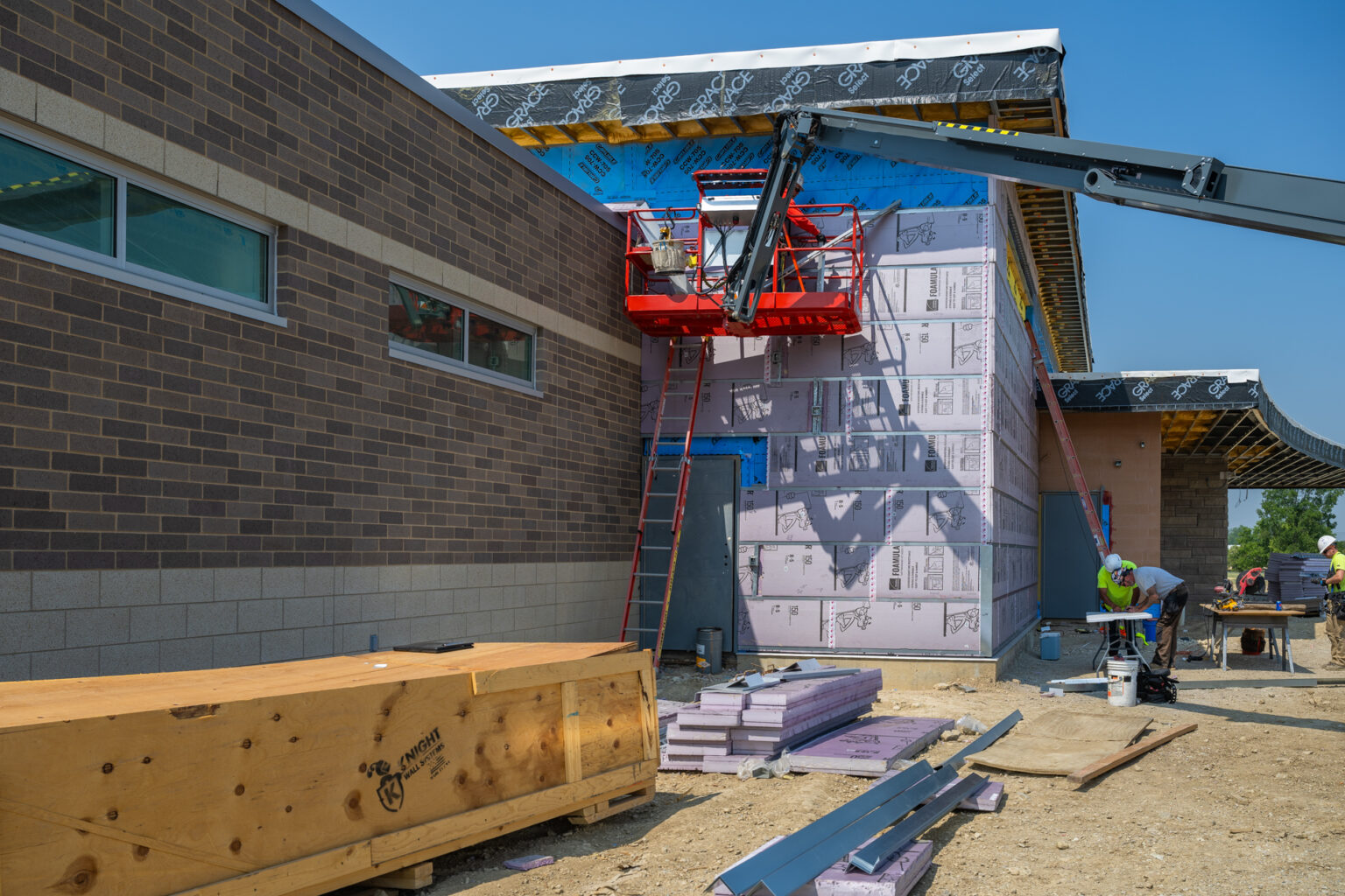 Woodbridge Police Department Building - Knight Wall Systems